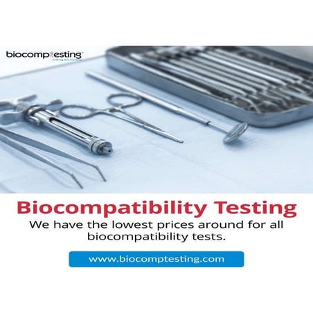 Important Points About Biocompatibility Testing You Should Know