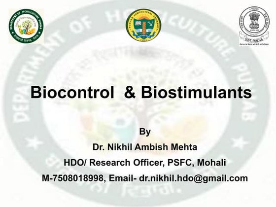 Biostimulants | PPT