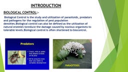 Biological control | PPT