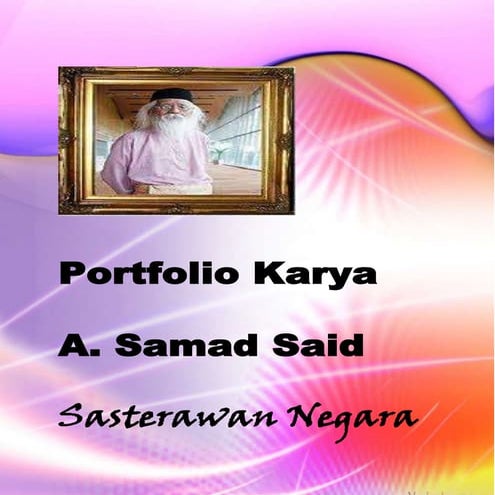 Biodata a.samad said | DOCX