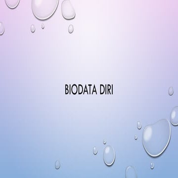 Biodata diri _nur khalimatus sadiyah SMK Arya singasari | PPTX