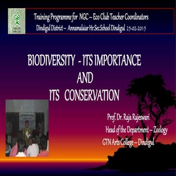 Biodiversity | PPTX