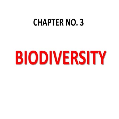 Biodiversity | PPT