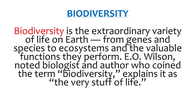 Science 9 Unit A Biological Diversity Section1 Lesson1 | PPT