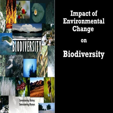 impact of environmental change on Biodiversity.ppt