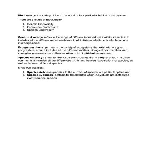 "Biodiversity- GRADE 9 LESSON.docx" LESS | DOCX