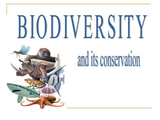 PPT OF BIODIVERSITY | PPT | Geography | Science