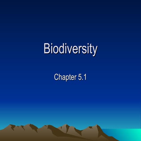 Biodiversity | PPT