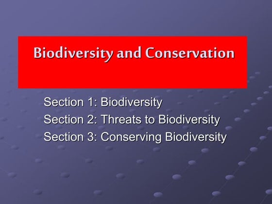 Bioresources and uses of biodiversity | PPTX | Biological Sciences ...