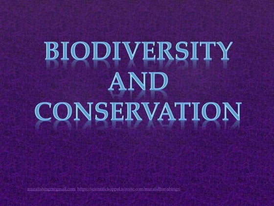 Biodiversity | PPT
