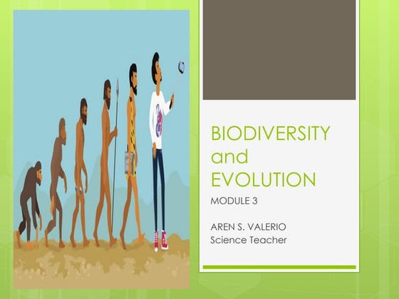 biodiversity and evolution of Grade 9 .pptx | Biological Sciences | Science