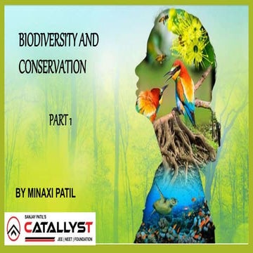 Ch 15 - Biodiversity and Conservation || Class 12 || | PPTX