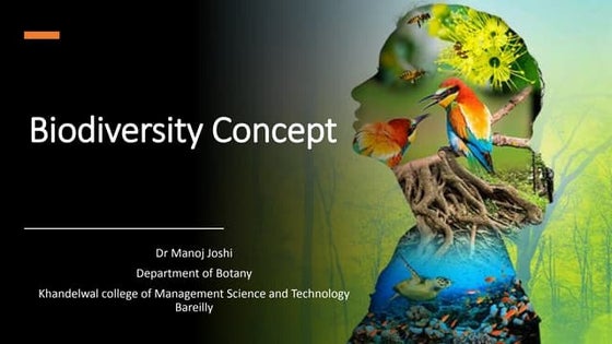 Biodiversity and its conservation | PPT