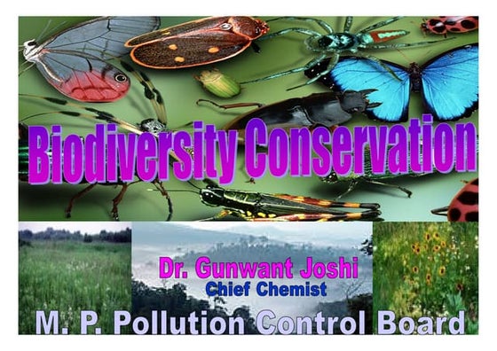 Biodiversity & Conservation | PPT