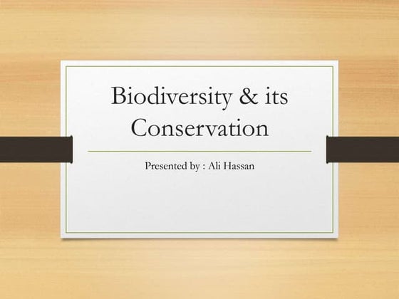 Ecological genetics and Molecular ecology.pptx | Biological Sciences ...