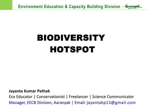 PPT OF BIODIVERSITY | PPT | Geography | Science