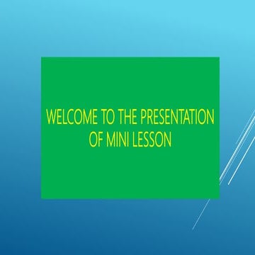 Biodiversity Mini Lesson Pptx