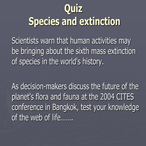 Biodiversityquiz | PPTX