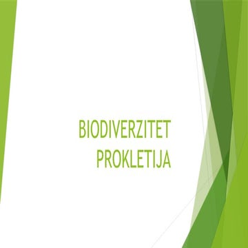 Biodiverzitet Prokletija.pptxsssssssssssssssssss | PPTX