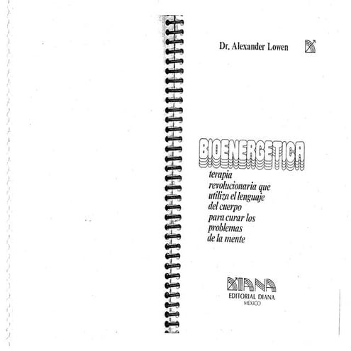 Bioenergetica dr-alexander-lowen | PDF