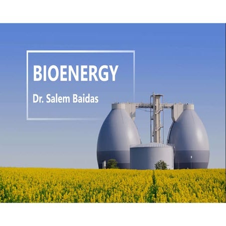 Bioenergy | PDF