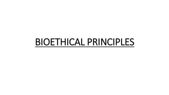 INTRODUCTION TO BIOTECHNOLOGY AND BIOETHICS | PPTX | Medical Health