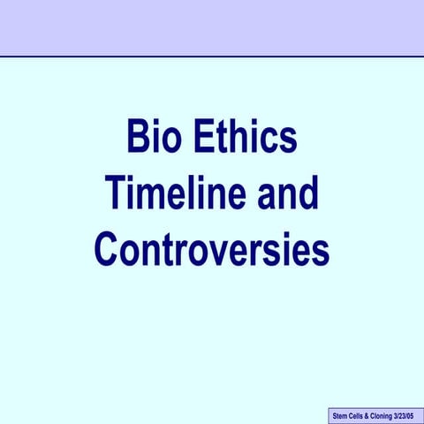 Bio ethics | PPT