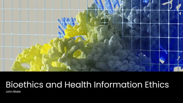 Bioethics and Biosafety | PPTX