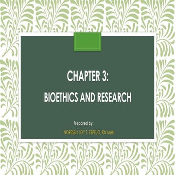 BIOETHICS-Chapter-3-4-5.pptxjsjsushsushj | PPTX