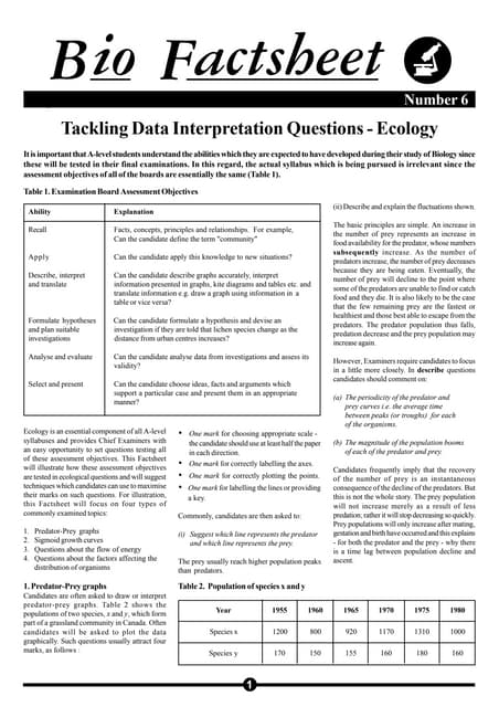 Biofactsheet photosynthesisguide | PDF