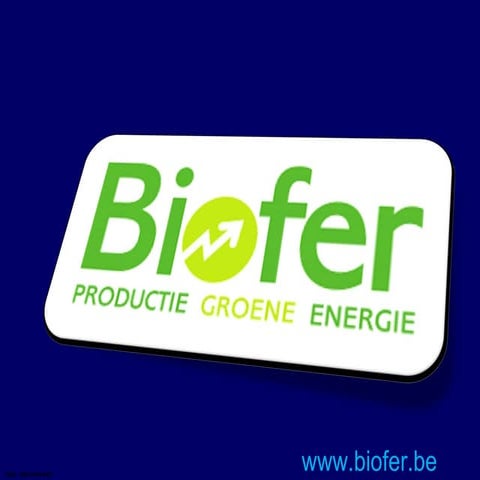 BIOFER NV, Production of Green Energy | PPT
