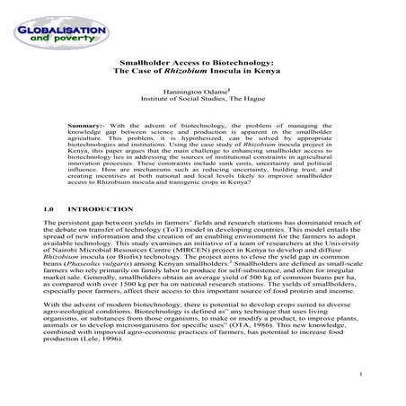 Biofertilizer research | PDF | Agriculture | Industries