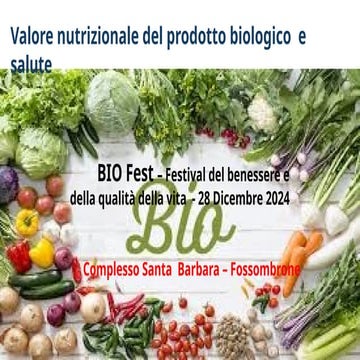 BIO Fest – Festival del benessere e della qualità della vita - 28 ...