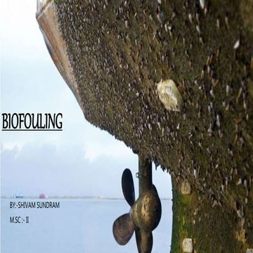 Biofouling | PPTX