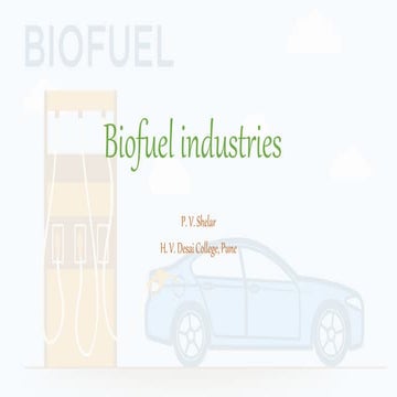 Biofuel | PPTX