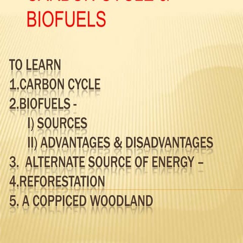 Biofuels | PPTX