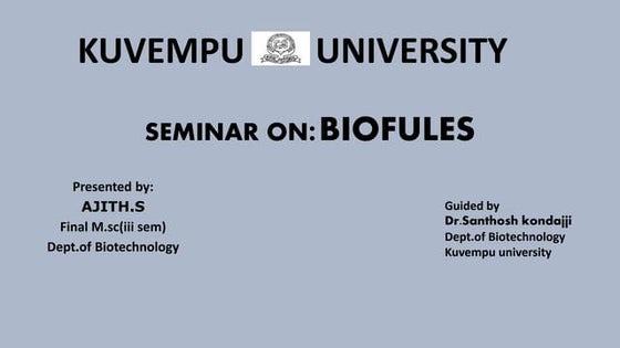 Biofuel poster by raghav dagar (1) | PPT