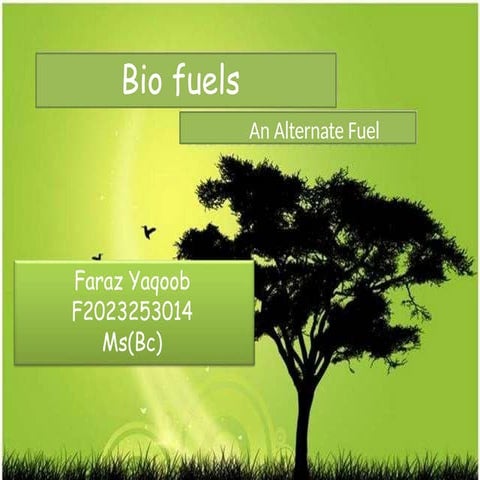 Biofules ppt.tyoe, classification , production process | PPTX