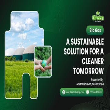 A SUSTAINABLE SOLUTION FOR A CLEANER TOMORROW | PDF