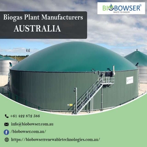 Biogas plant manufacturers australia | PPTX