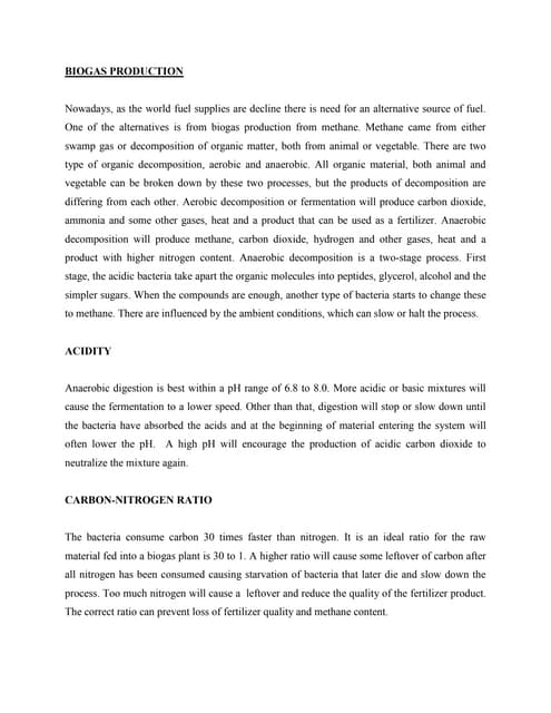 12. FACTORS AFFECTING BIOGAS PRODUCTION.ppt