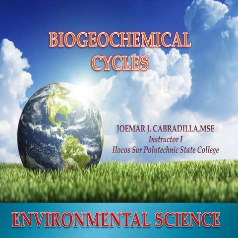 Biogeochemical Cycles/Environmental Science | PPTX