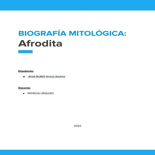 La Afrodita De Cnido | PPTX
