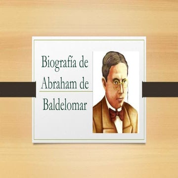 Biografía de Abraham Valdelomar | PPTX