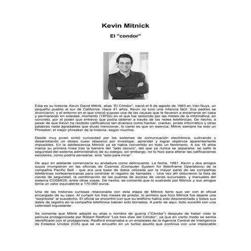 Kevin mitnick | DOCX