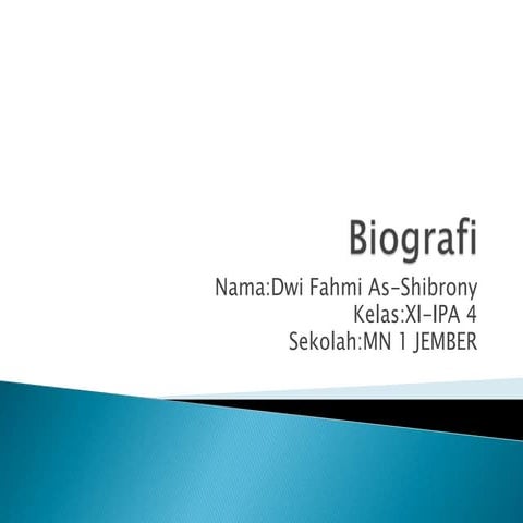 Biografi | PPTX