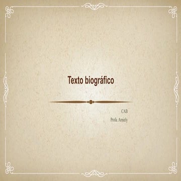 Biografia.pptx ensino fundamental introdução | PPTX