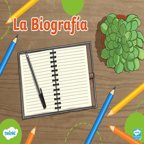 PPT de la biografía textos no literarios | PPTX
