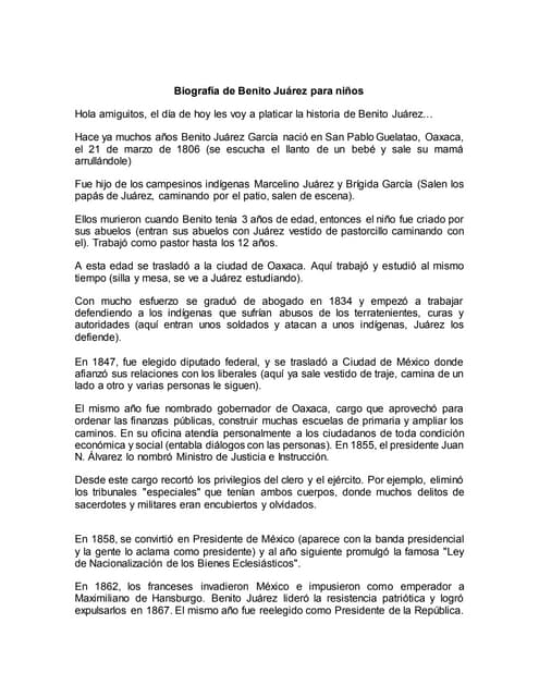 Natalicio De Benito Juarez | PPT