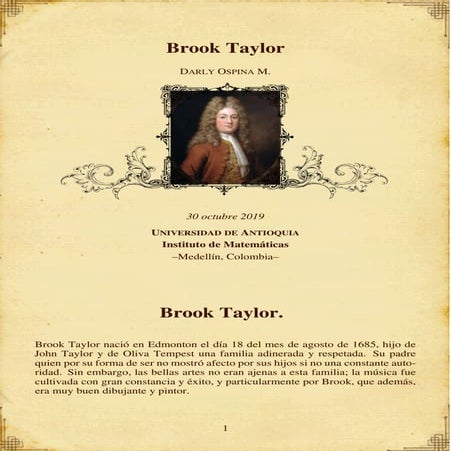 brook taylor | PDF